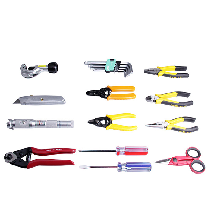 NSK-053 Fiber Optic Cable Stripping Splicing And Welding Tool Kit from ...